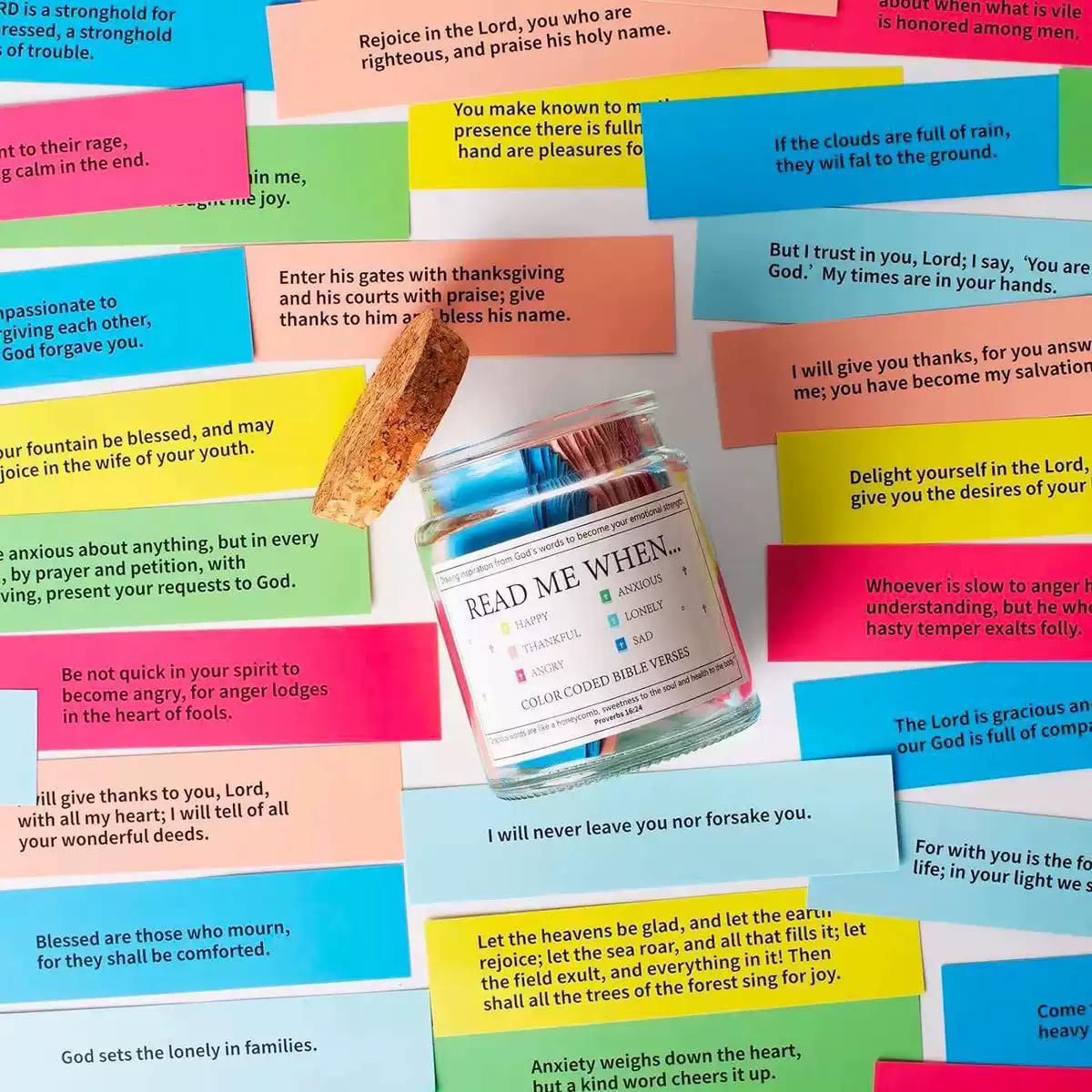 The Holy Jar – Bible Verse Jar Lebanon | “Read Me When…” Christian Gift ...